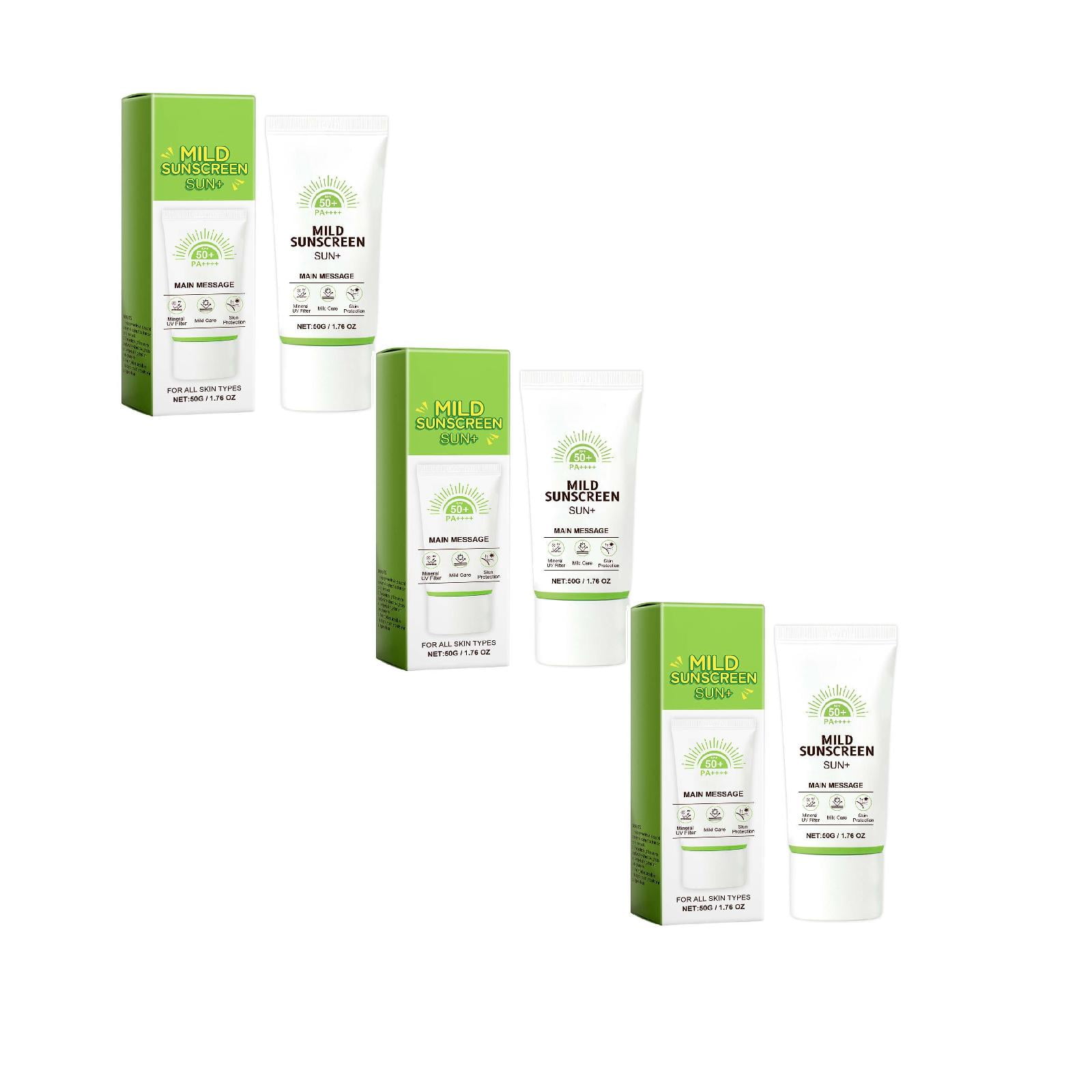 Gentle Sunscreen Long Lasting Refreshing And Moisturizing Skin Against ...