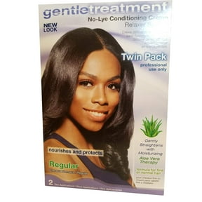 Ultra Sheen, No Lye Relaxer Conditioning Hair Creme, Regular, 2 Kit ...