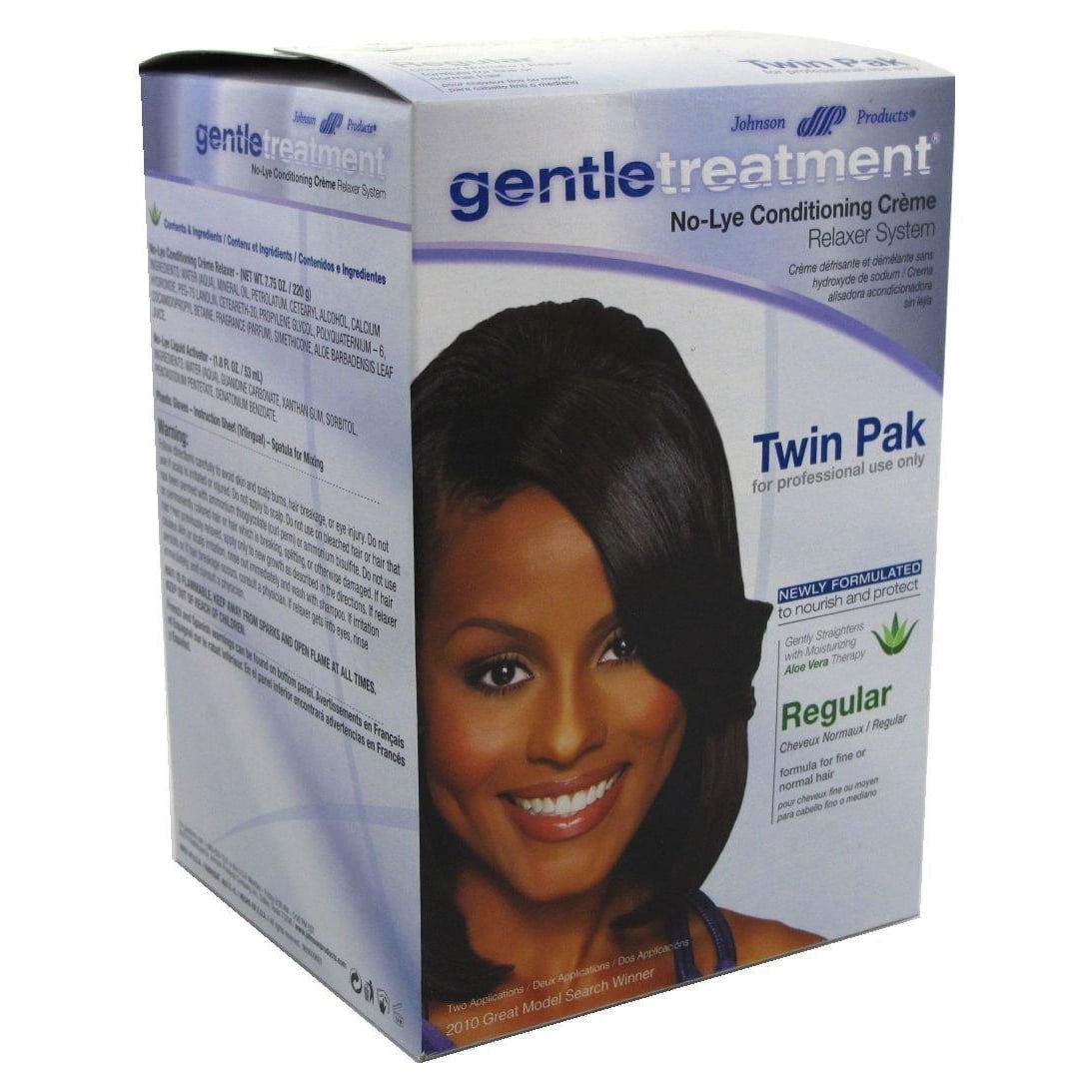 Gentle Treatment No Lye Relaxer Twin Pack Kit Regular, Pack of 2 ...