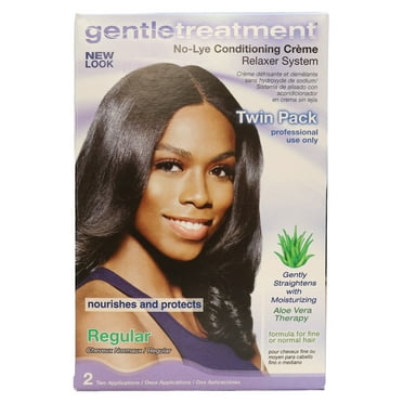 Gentle Treatment No Lye Conditioning Creme Relaxer for Gray Hair, Scalp ...