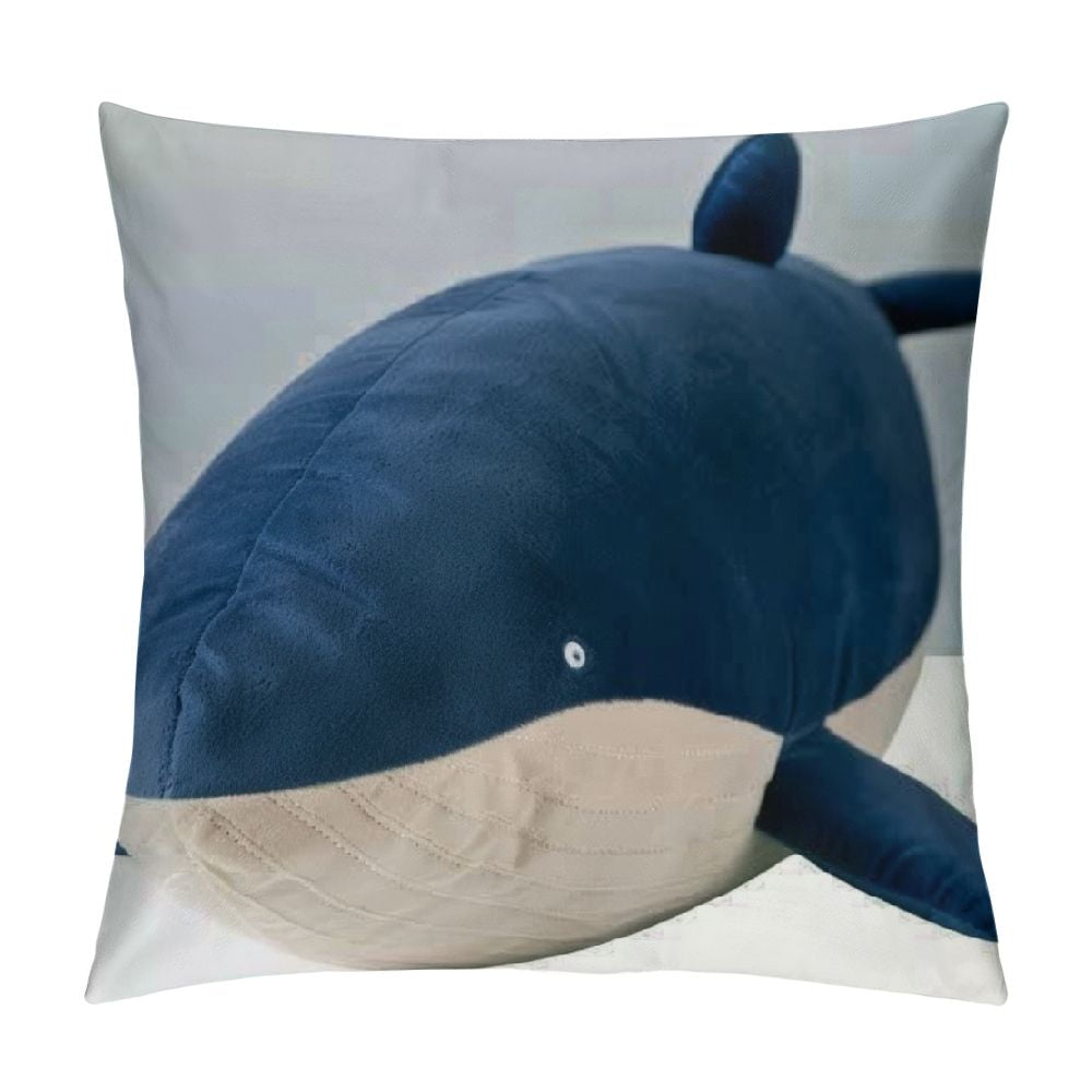 Gentle Whale Plush Toy Ultra Soft Sea Mammal Doll Cozy Companion for ...