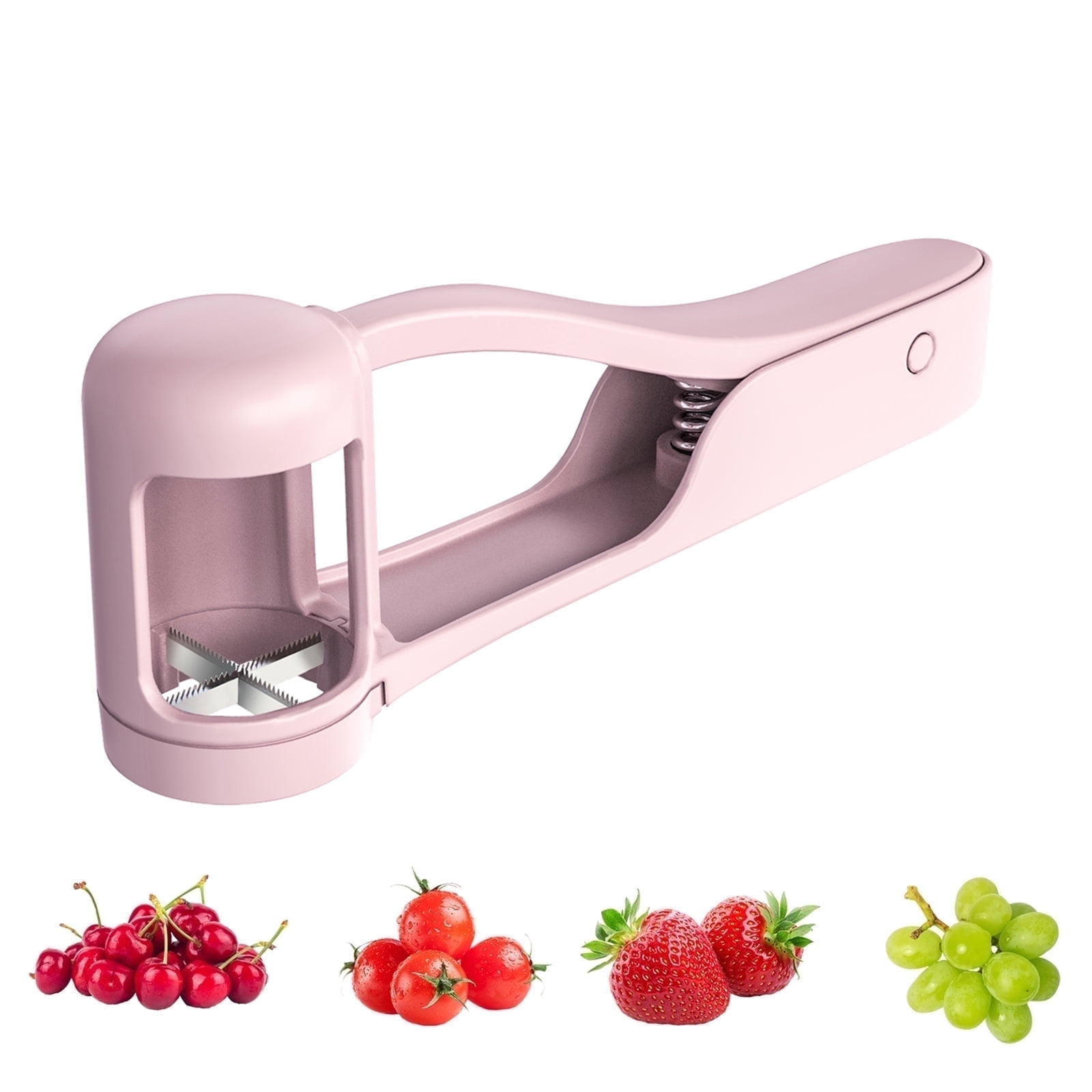 Luvan Grape Cutter Tool,Grapes Quarter Cutters Tomato Strawberry Slicer ...