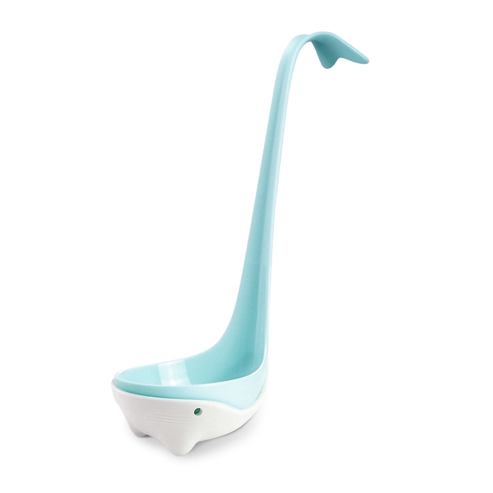 GentleShark Whale Shape Soup Ladle with Holder, Heat Resistant Plastic ...