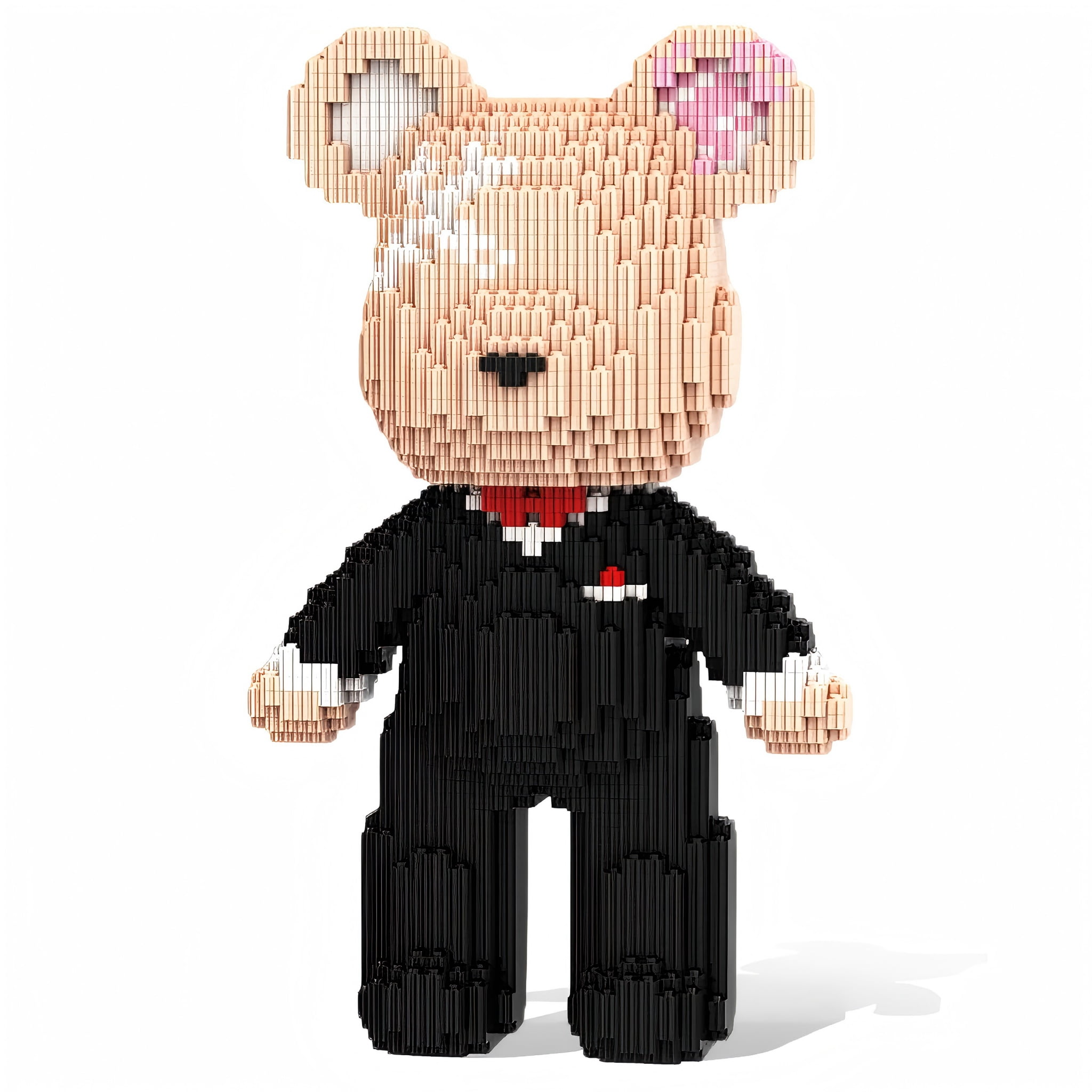 Gentleman Bear Building Block, Cute Bear Decor, Gift for Birthdays ...