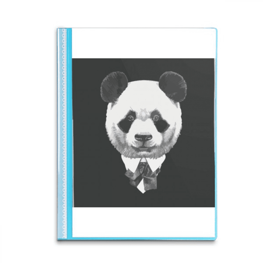 Gentleman Suit Handsome Panda Treasure Book Sheet Protectors Portfolio ...