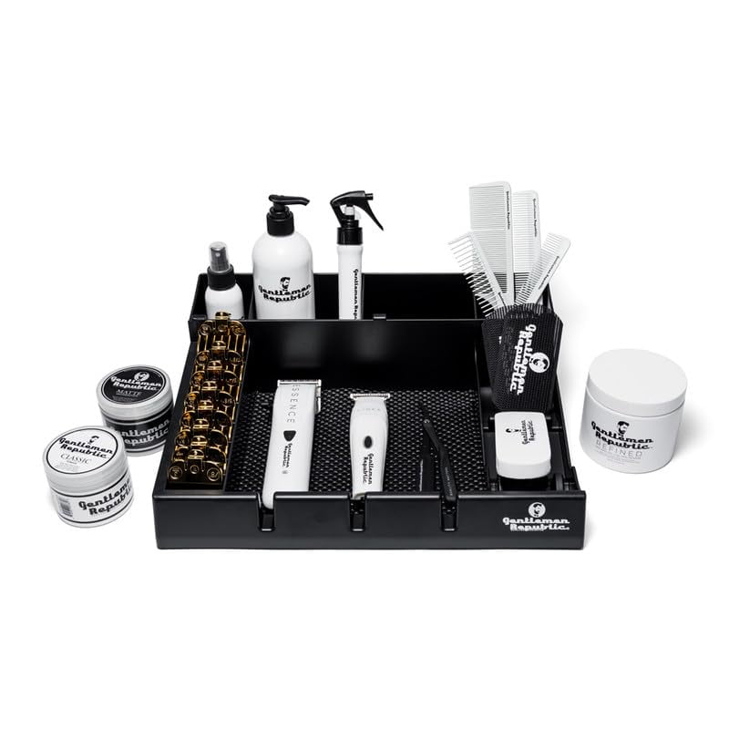 Gentlemen Republic Barber Station Organizer - Multi-Compartment ...
