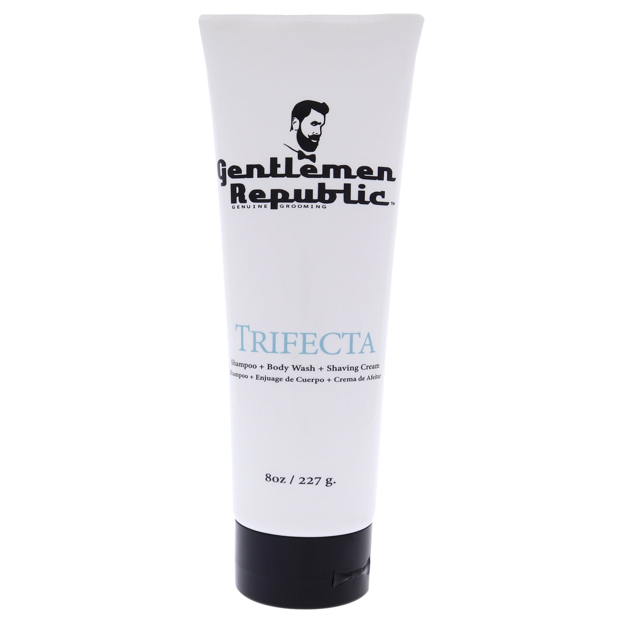 Gentlemen Republic Trifecta Shampoo Body Wash and Shaving Cream, 8 oz ...