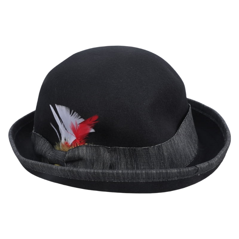 Gentlemen Western Fedora for Men Women Unisex Wear Vintage Round Top ...