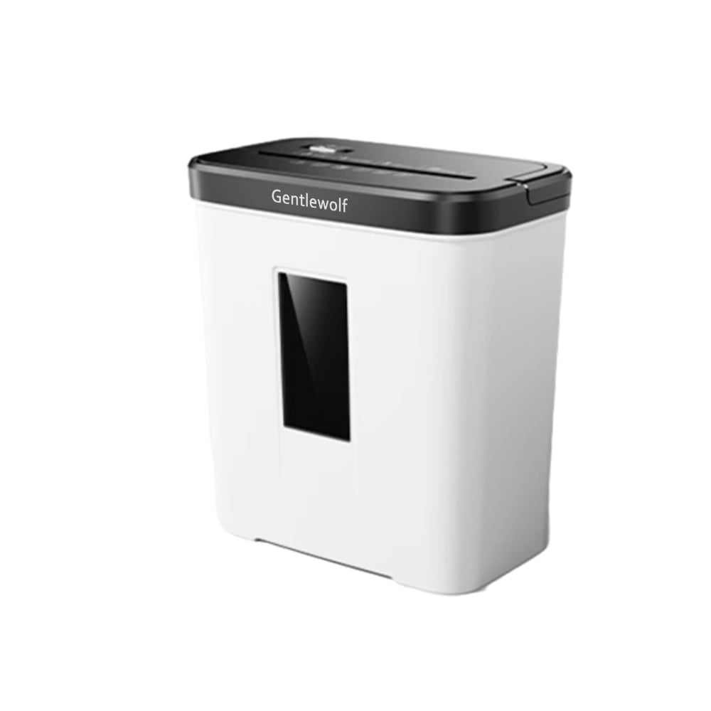 Gentlewolf Paper shredding machines, 6-Sheet Crosscut Paper and Credit ...