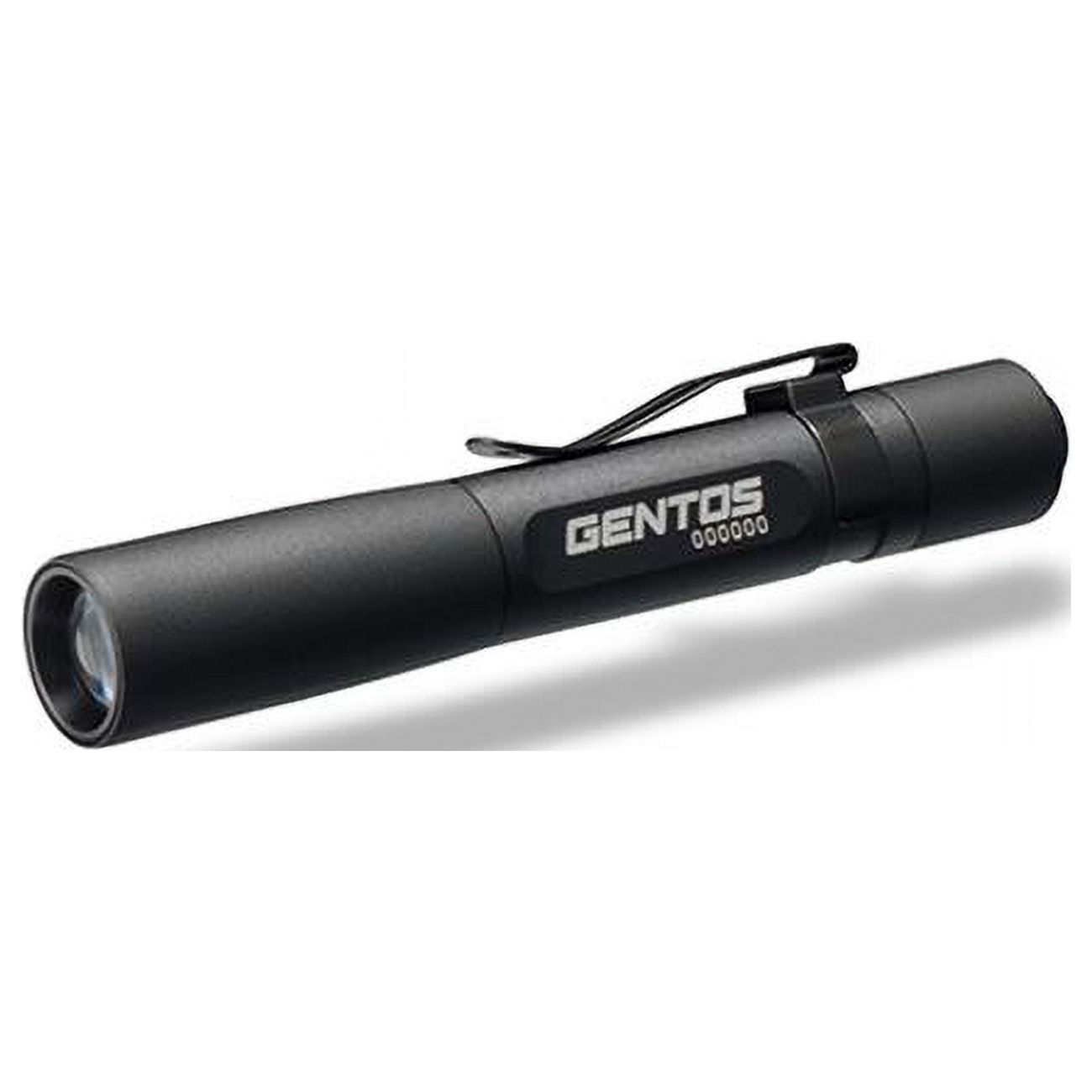 Gentos GF-011DG Pen Clip Battery Flashlight - Black - Walmart.com