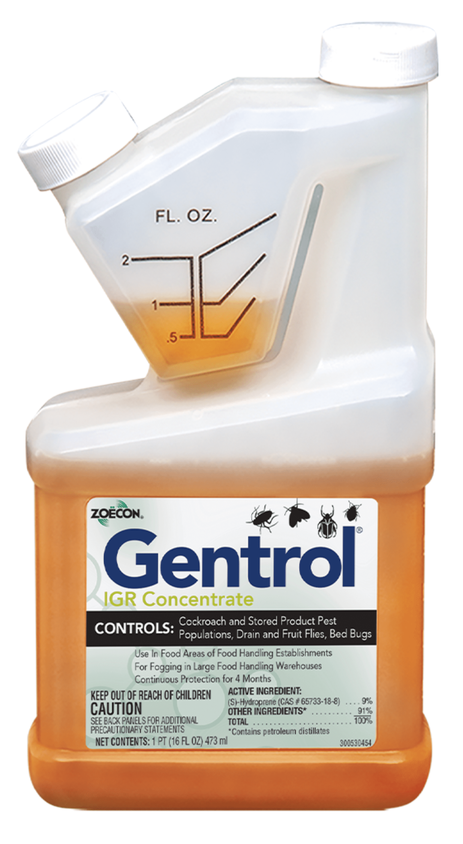Zoecon Gentrol IGR Concentrate, Broad-Spectrum Insect Control, 16 fl oz ...