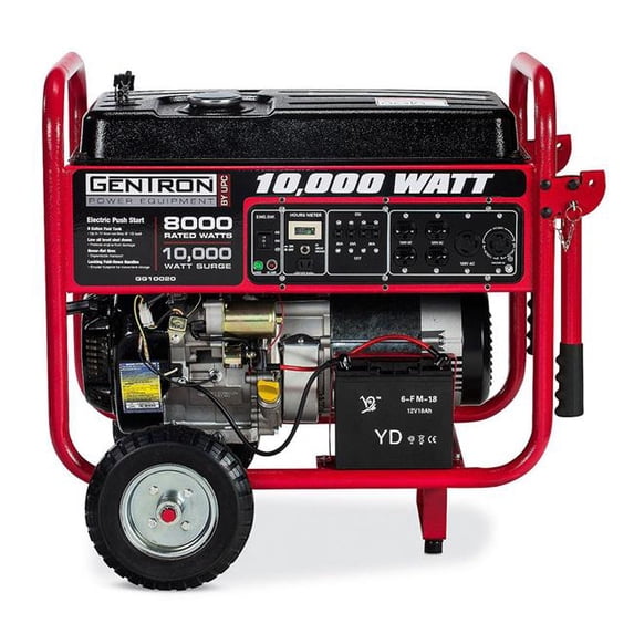 Gentron GG10020C 10000W Portable Gas-powered Generator, CARB Compliant ...