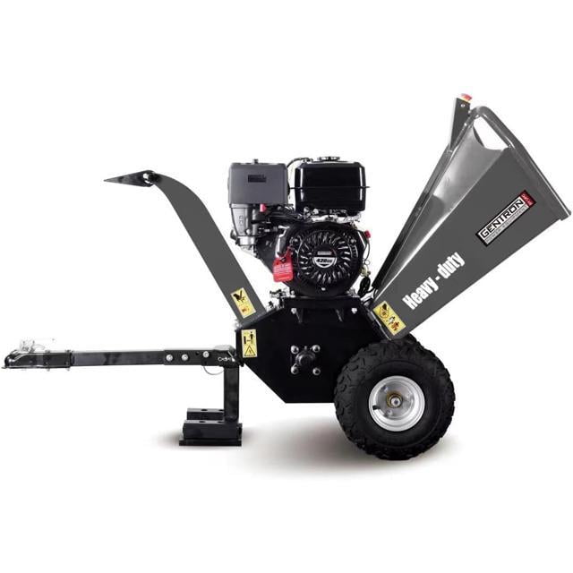 Gentron Woodchipper Mulcher Heavy Duty Chipper Compost Gas Tow Bar ...