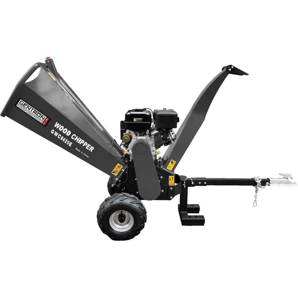 Gentron Woodchipper Mulcher Heavy Duty Chipper Compost Gas Tow Bar ...