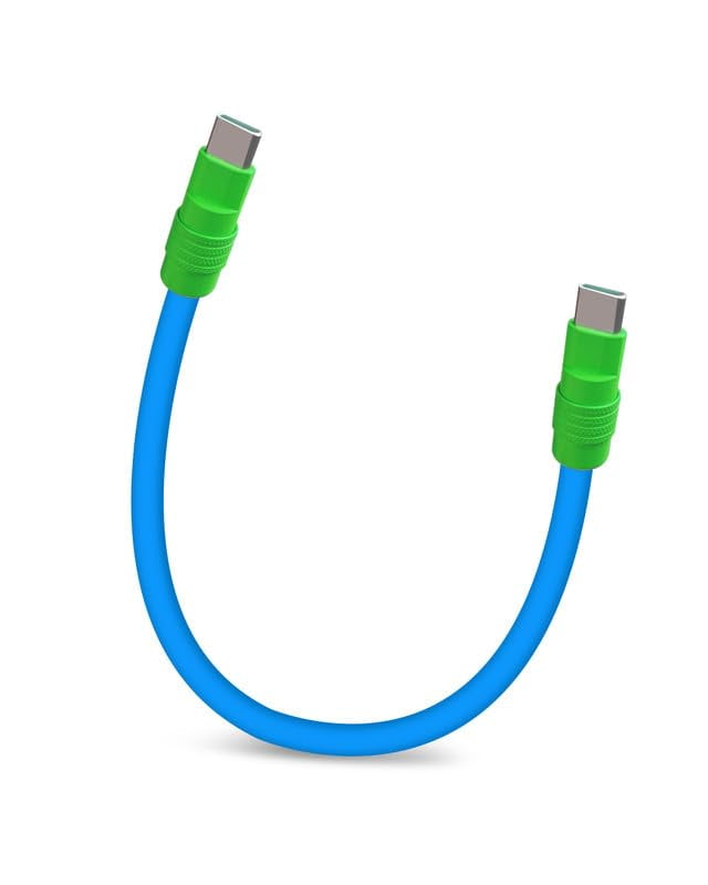 Gentsstride Color Block Chubby - Power Bank Friendly Cable Short Fast ...