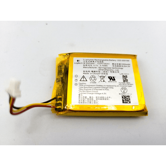 Genuine 1000mAh Battery For Astro A50 GEN 4 Gaming Headset 533-000169 ...