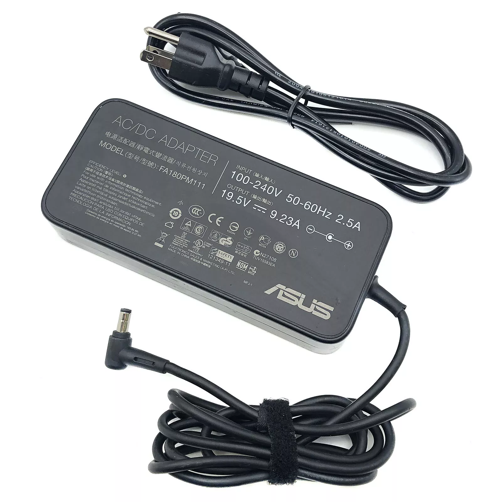 Pre-Owned ASUS 180W FA180PM111 AC DC Wall Adapter 19.5V 9.23A Tip 5.5x2 ...