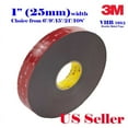 Genuine 3M 1" (24.6mm) X 21 Ft (7 Yards) VHB Double Sided Foam Adhesive ...