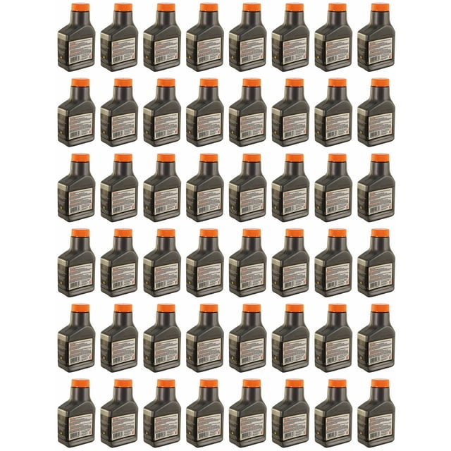 Echo 48 Pack 2.6 oz Red Armor 2-Stroke Engine Oil Bottles, 50:1 Mix for 1 Gallon / 6450001 ...