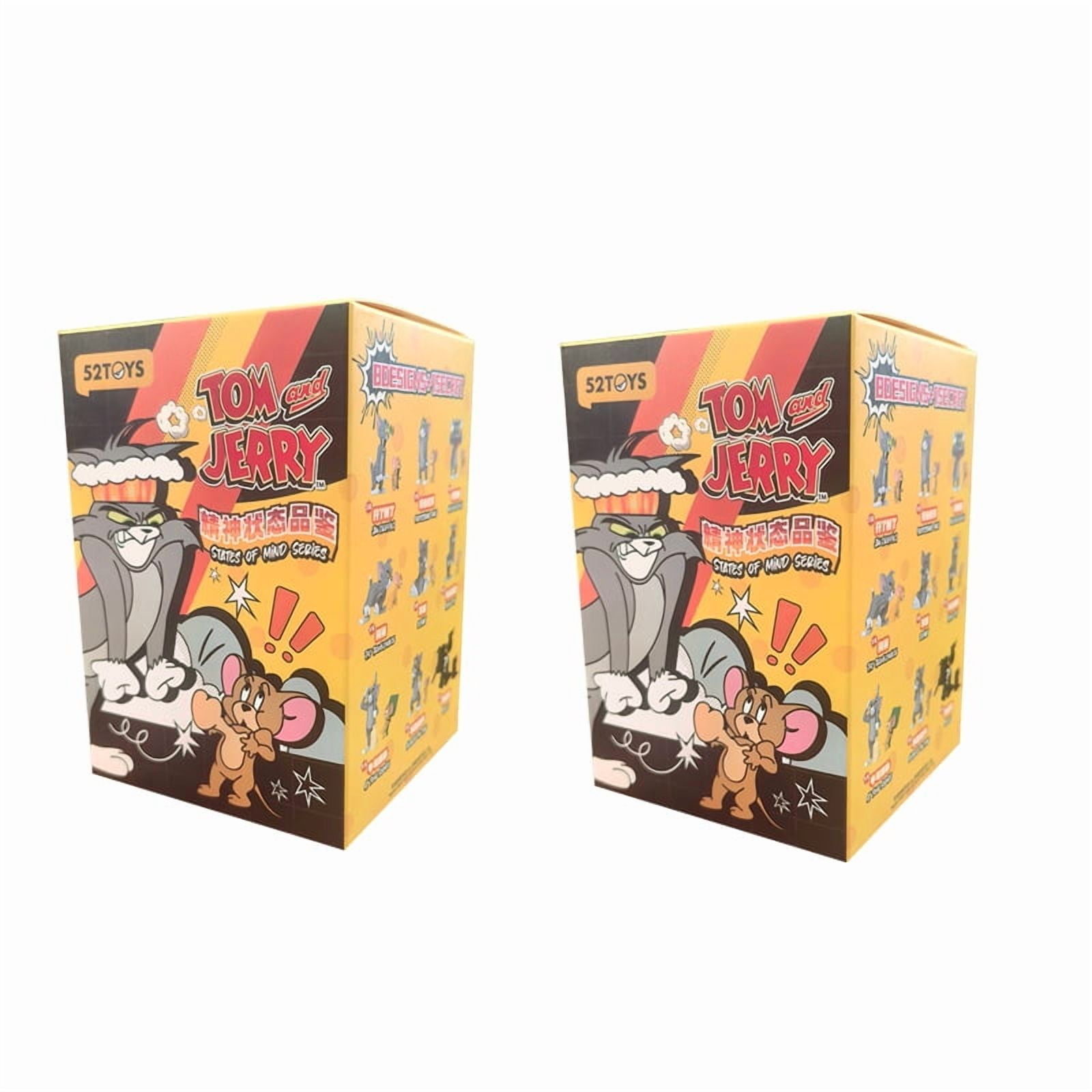 Genuine 52toys Tom And Jerry Mental State Appreciation Series Blind Box ...