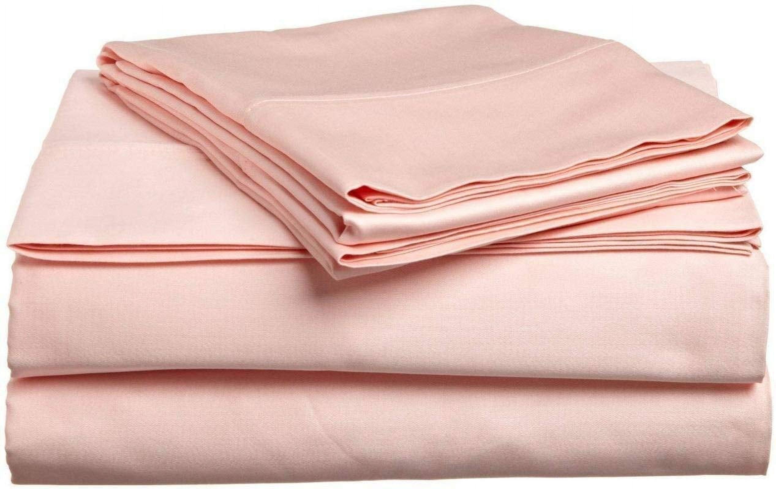 Genuine 600-Thread-Count Heavy Rich Egyptian Cotton 4-PCs Sheet Set ...