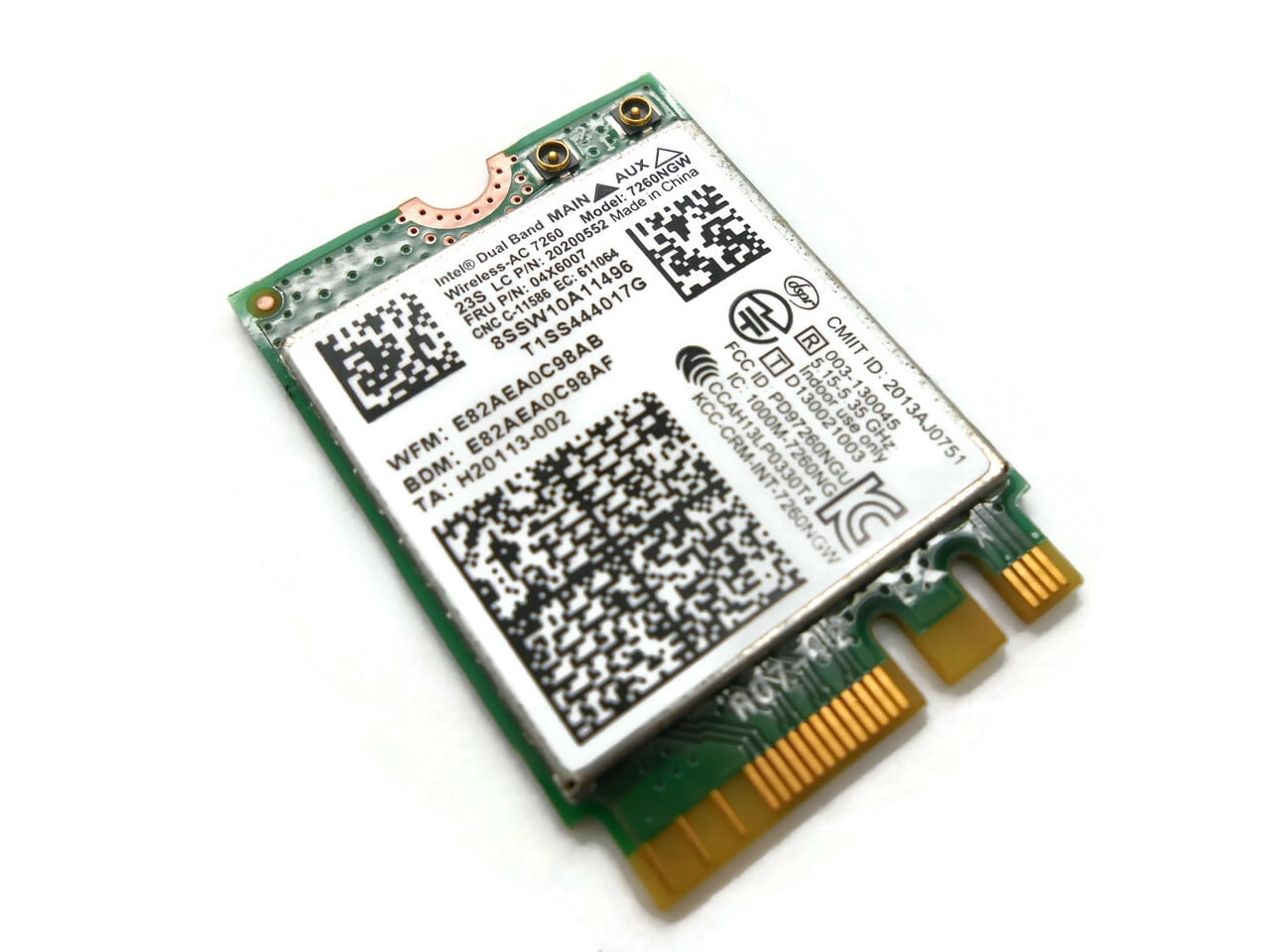 Genuine Acer Chromebook 11 15 Intel Dual Band Wireless WiFi Card ...