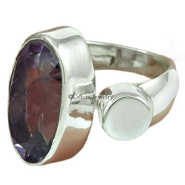 Certified Genuine 0.5 Carat Amethyst Trilliant Shape Brilliant Cut 6 mm ...