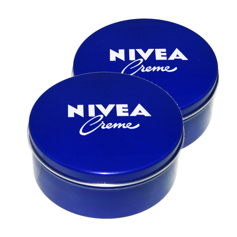 Genuine Authentic German Nivea Cream Metal Tin 250Ml (2 Pack) - Walmart.com