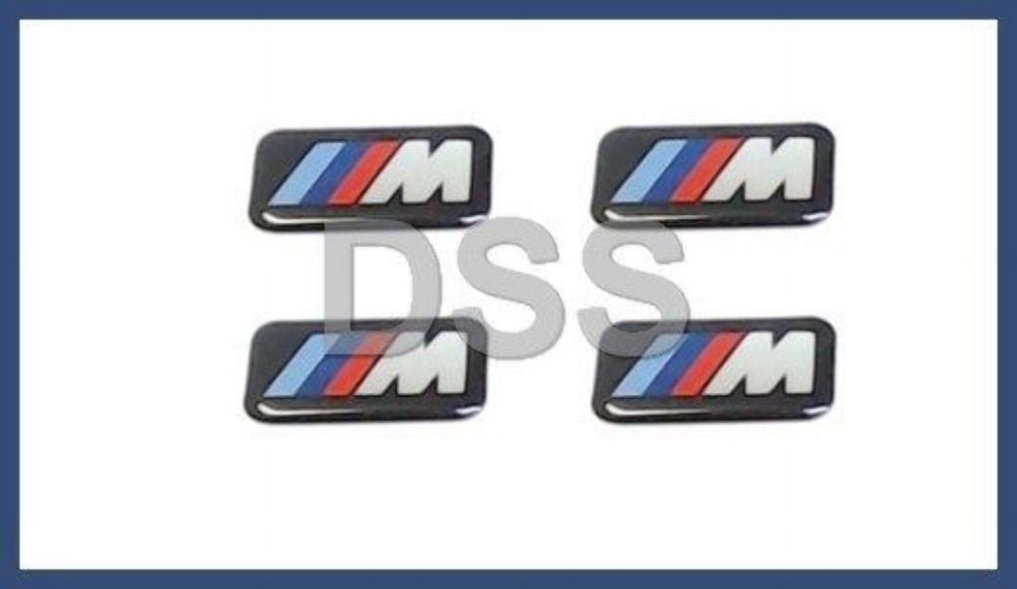 Genuine BMW Wheel Badge Emblem M Stick-on Set (x4) (1998-2024) OE ...