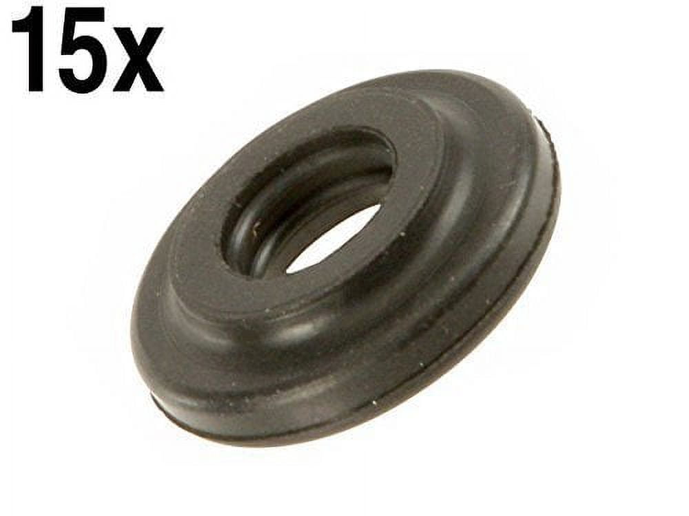 Genuine BMW Valve Cover Nut Seal Rubber Set (x15) OE 11121437395 ...