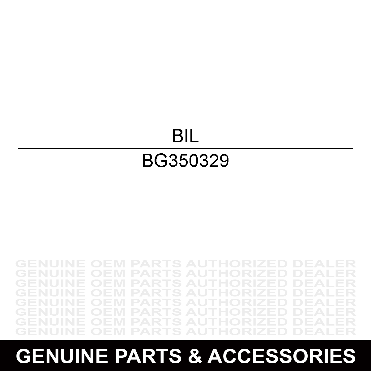 Genuine Billy Goat CHAIN 35 PITCH C43/65 Part# BG350329 - Walmart.com