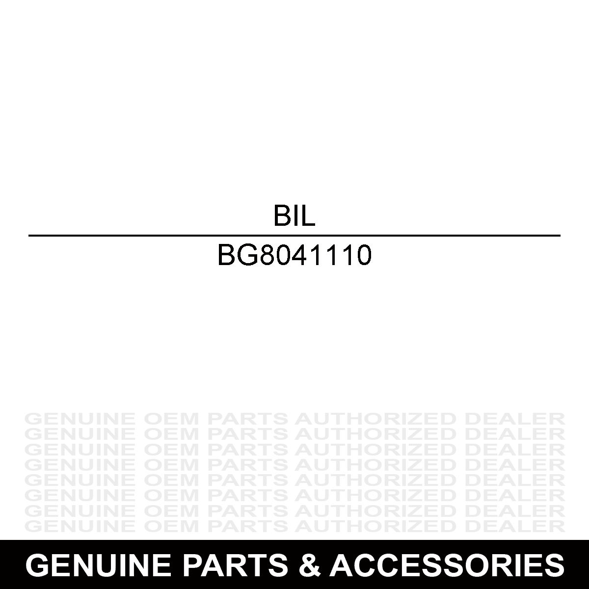 Genuine Billy Goat SCREWCAP 1/2 -13 X 2 3/4 GR 8 ZP Part# BG8041110 ...