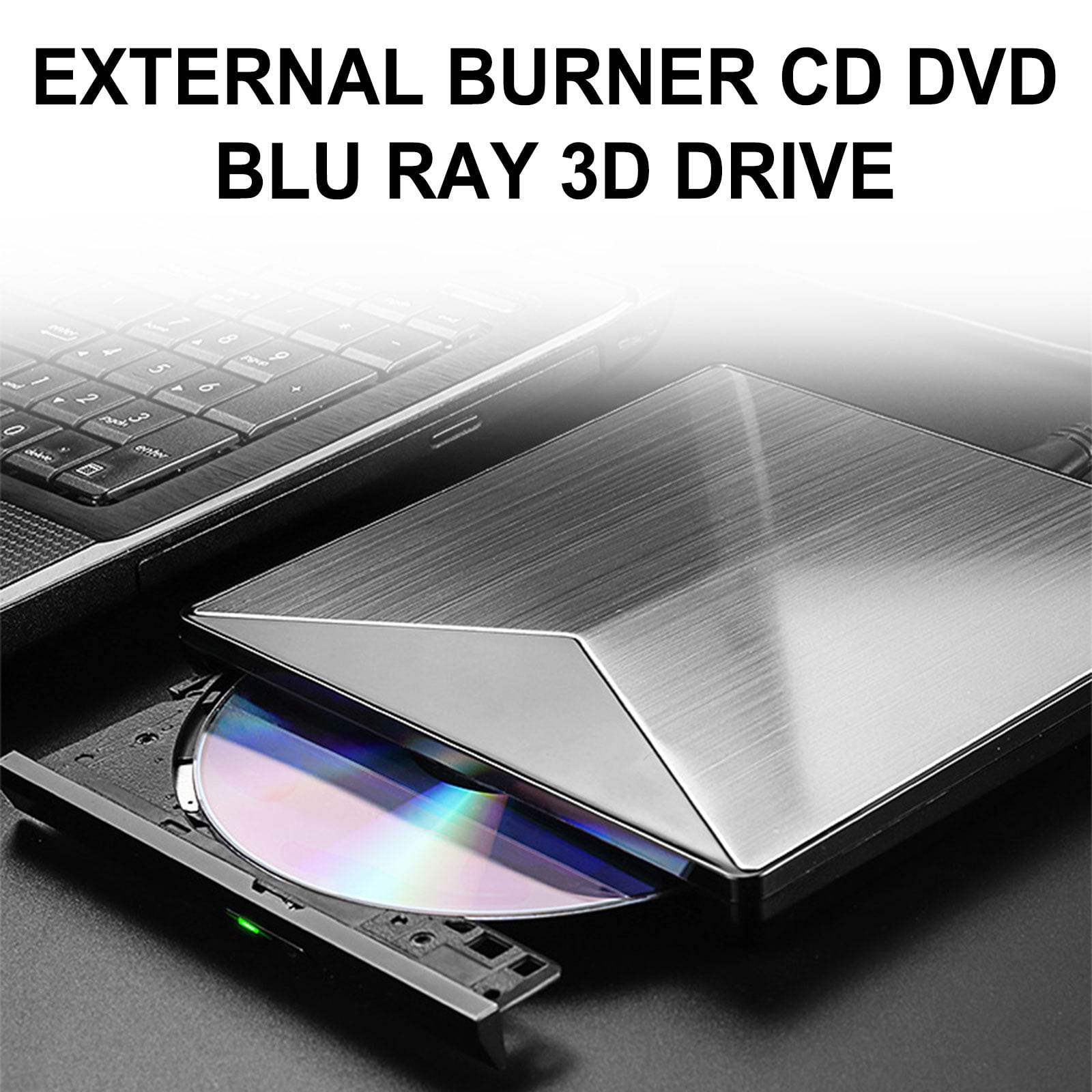 Genuine Bluray Burner External USB 3.0 Ultra Slim DVD BD Recorder Drive ...
