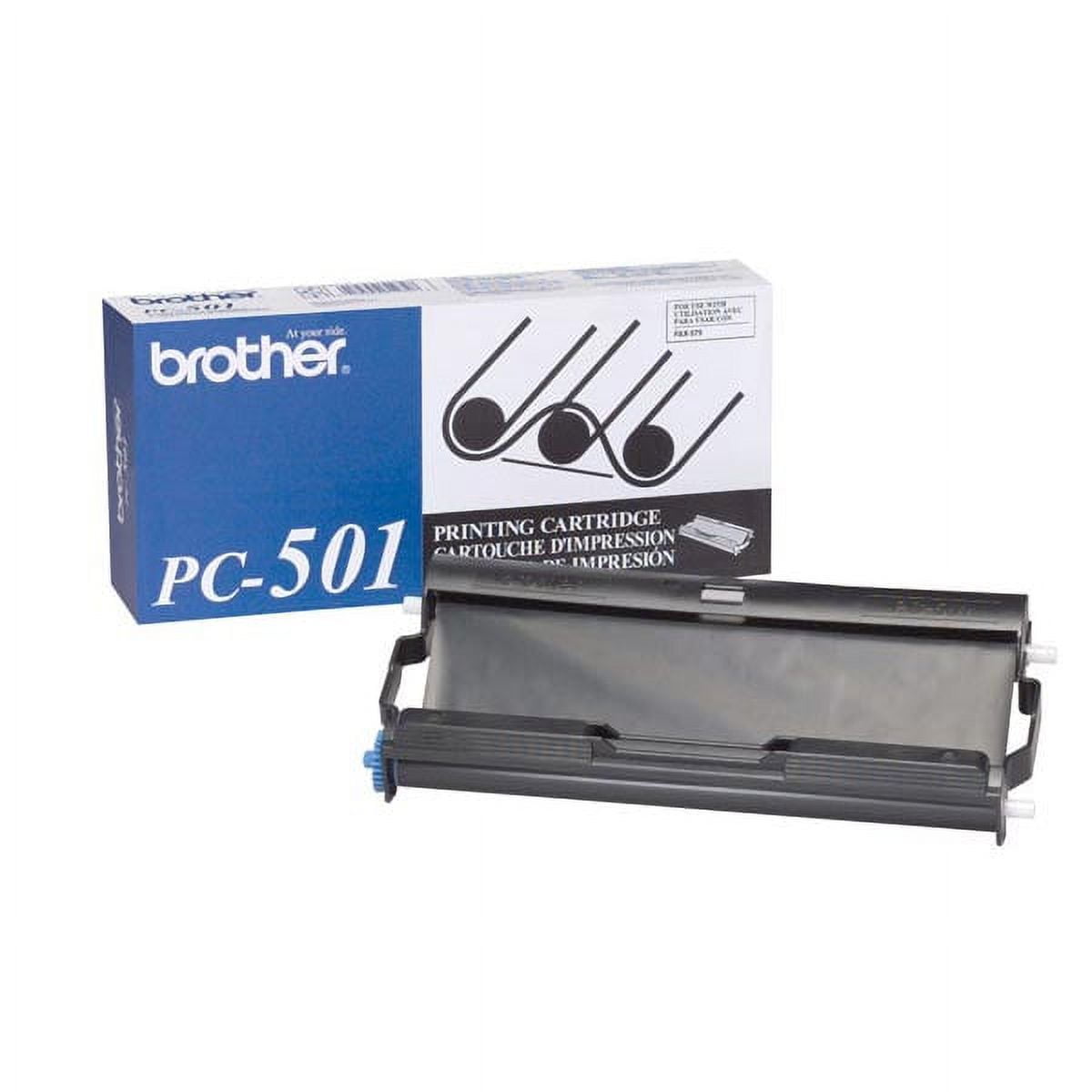 Genuine Brother FAX-575 (PC-501) Print Cartridge (150 Yield) - Walmart.com