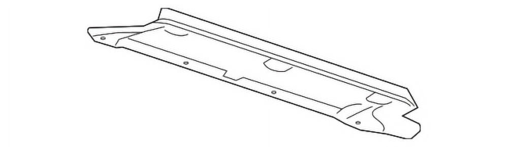 Genuine Cadillac XTS Radiator Air Deflector Lower Baffle (2016-2018) OE ...