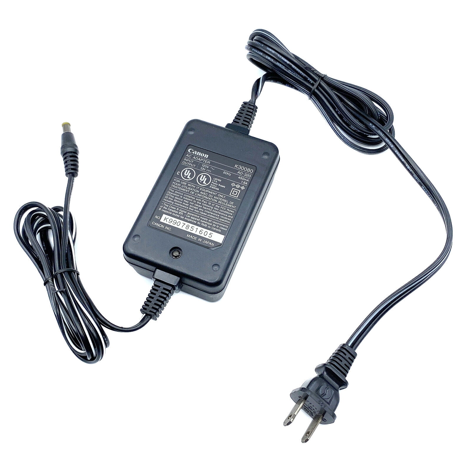 Pre-Owned Genuine Canon AD-320 AC DC Power Adapter for Printer BJC 4100 ...