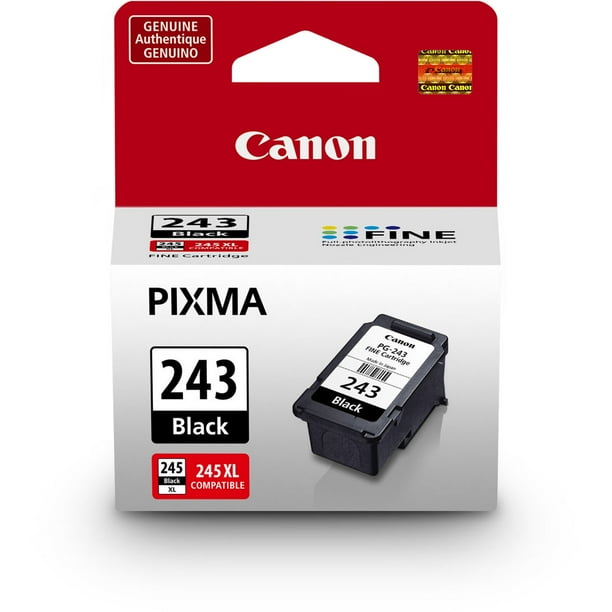 Genuine Canon PG-243 Black Ink Cartridge (1287C001) for - Walmart ...