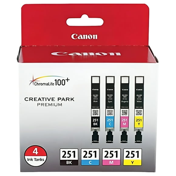 Canon Ink 250 And 251 Cartridges