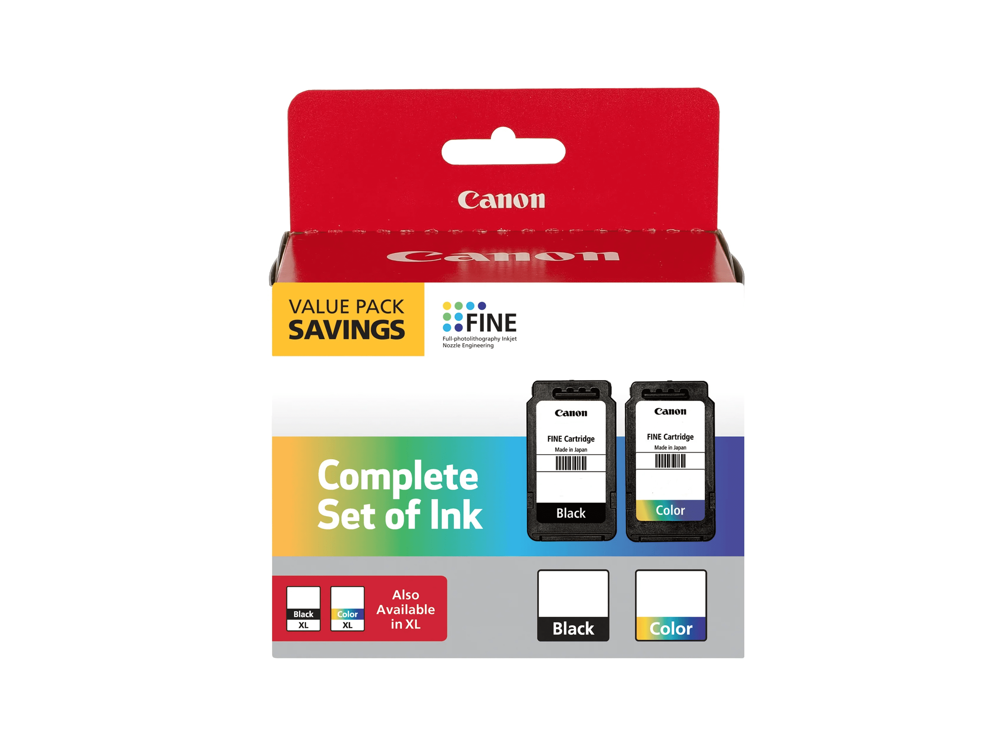 Genuine Canon PIXMA MG2120 Ink (Black & Tricolor) OEM for Canon MG2120 ...