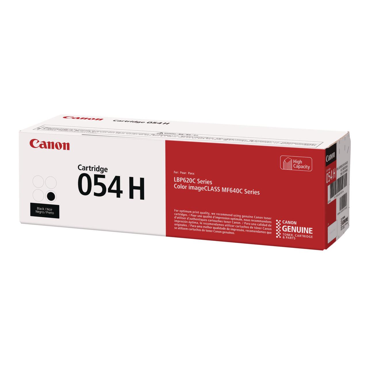 Genuine Canon Toner 054 Black, High Capacity - Yields Up To 3,100 Pages ...