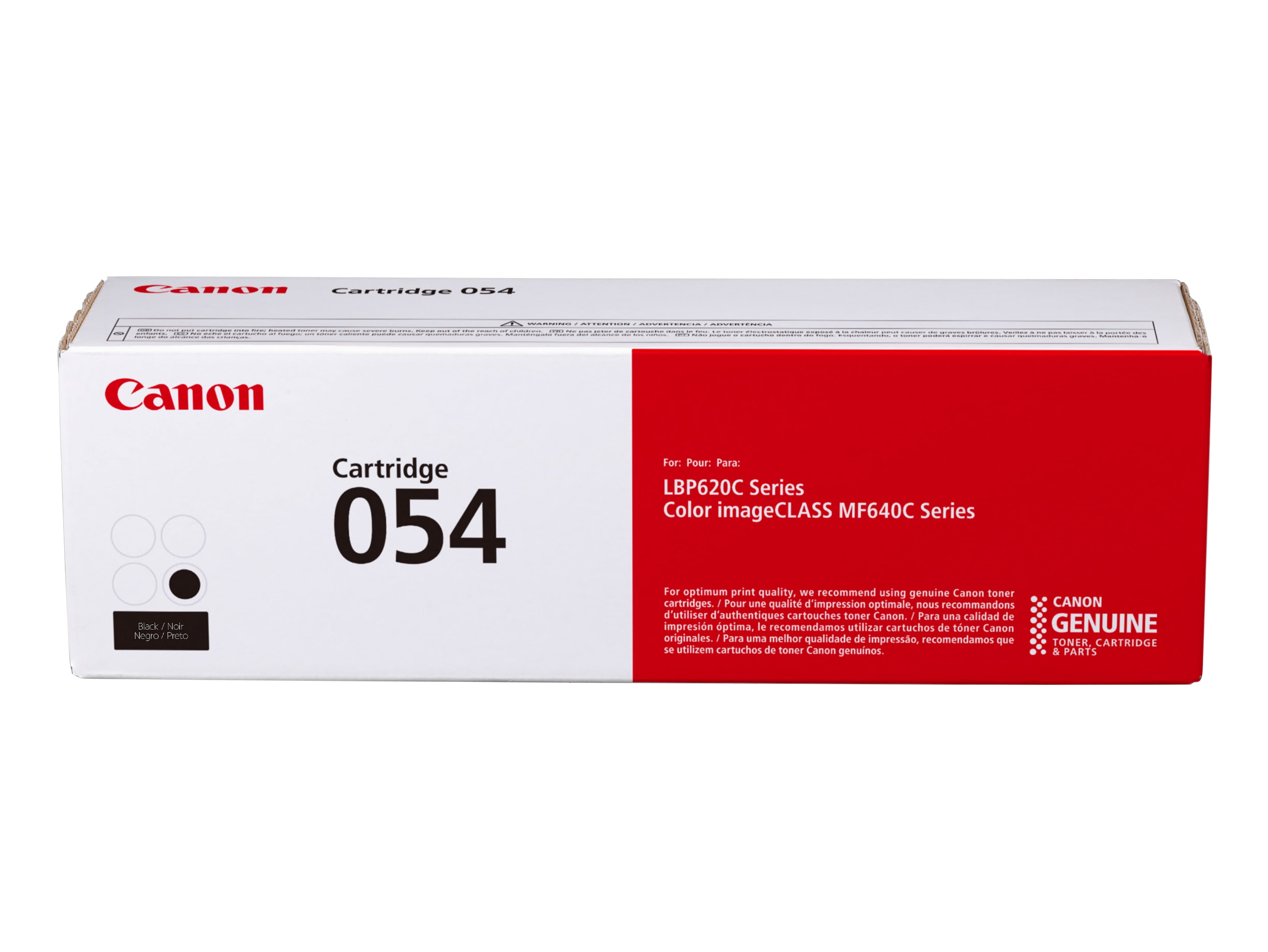 Genuine Canon Toner 054 Black, Standard - Yields Up To 1,500 Pages ...