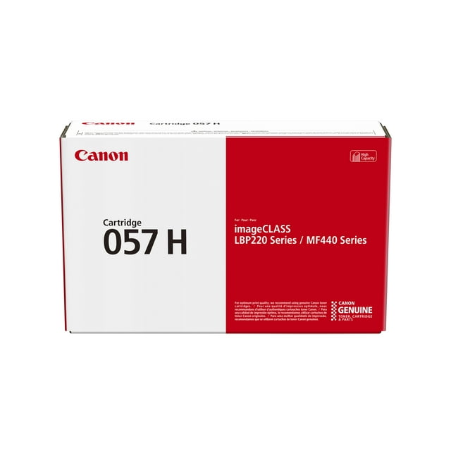 Genuine Canon Toner 057 Black, High Capacity â Yields up to 10,000 ...