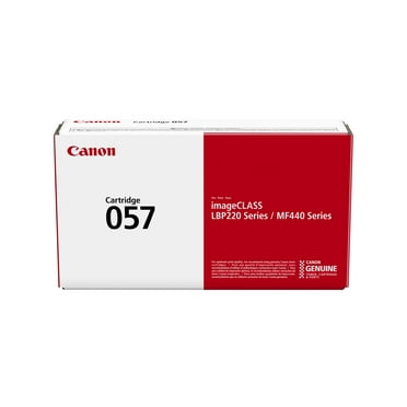 Canon 057 Original High Yield Laser Toner Cartridge - Black - 1 Each ...