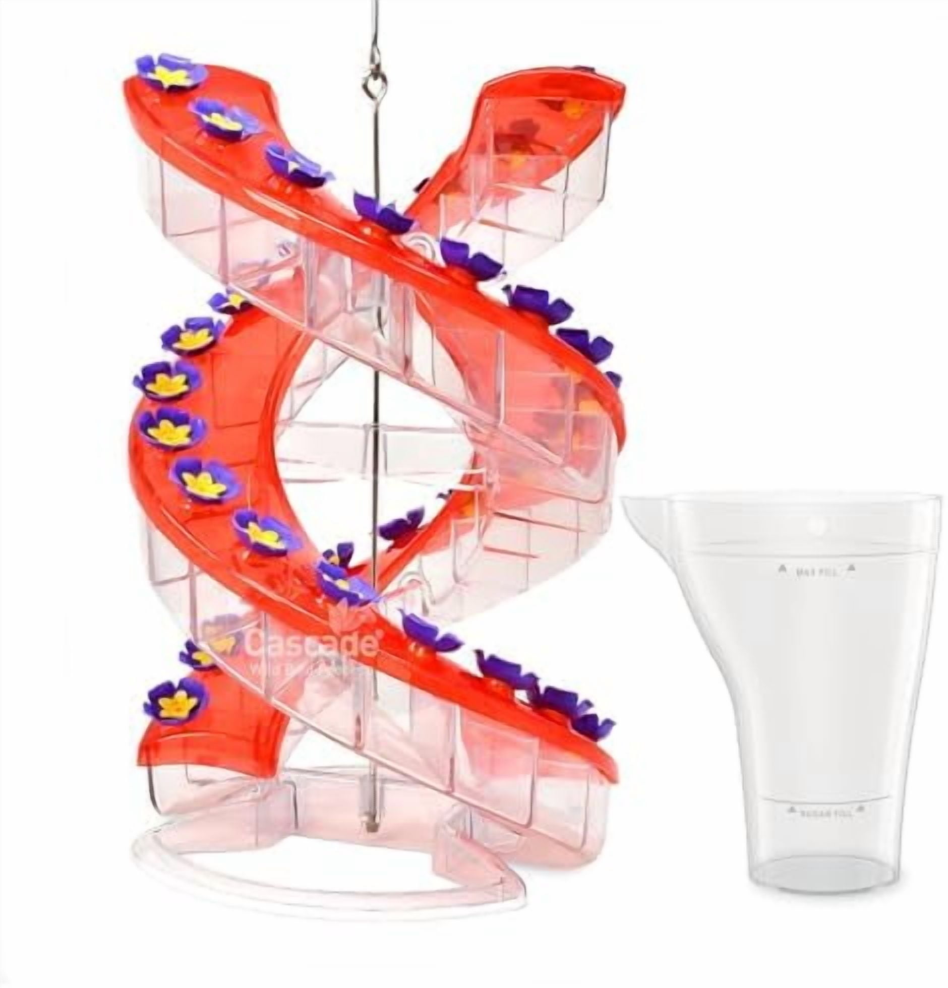 Genuine Cascade® DNA™ Amethyst™ 32-Port Hummingbird Feeder, Helical ...