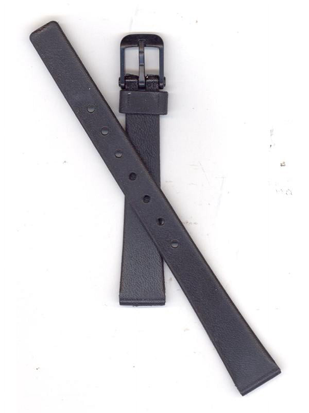 Genuine Casio Watchbands 12mm, Black, Resin, Regular Length, Black ...