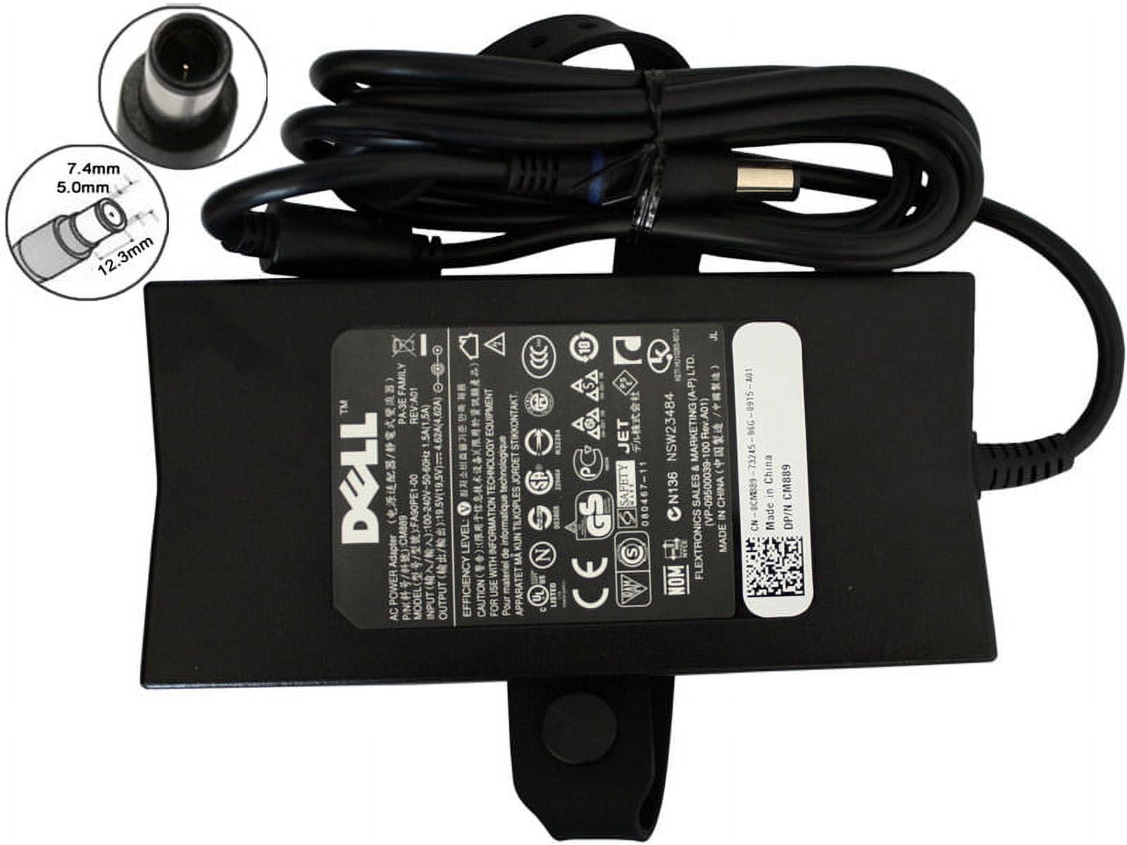 Genuine Dell 90 Watt 19.5V 4.62A AC Adapter PA-3E Family DA90PE1-00 ...