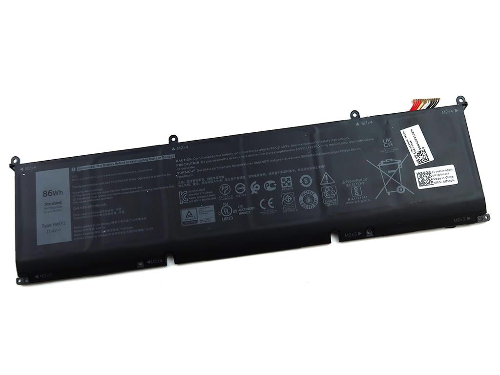 Dell G7 7500 Series 11.4V 7167mAh 86Wh 6-Cell Li-ion Rechargeable ...