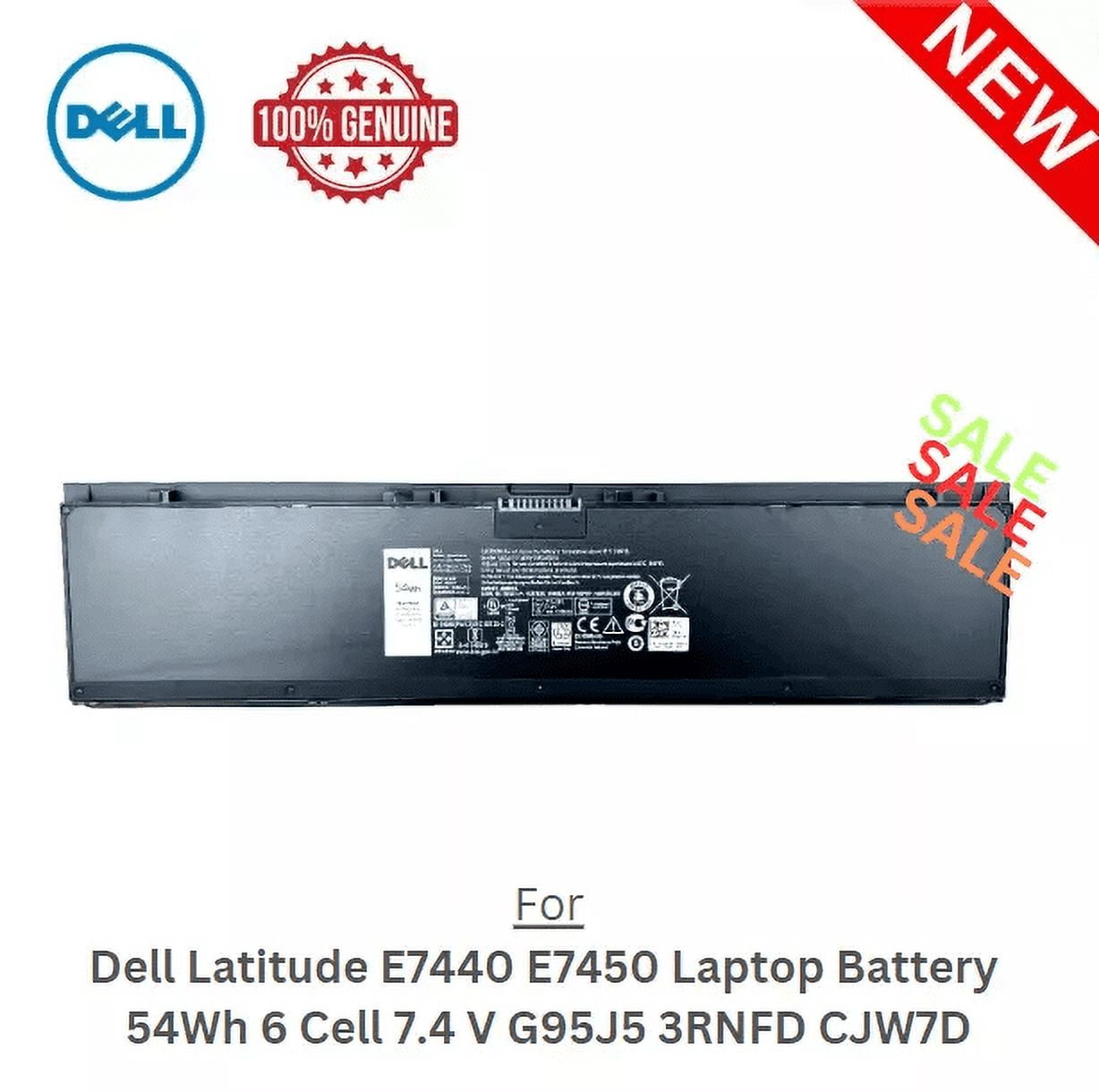 Genuine Dell Latitude E7440 E7450 Laptop Battery 47Wh G95J5 3RNFD CJW7D ...