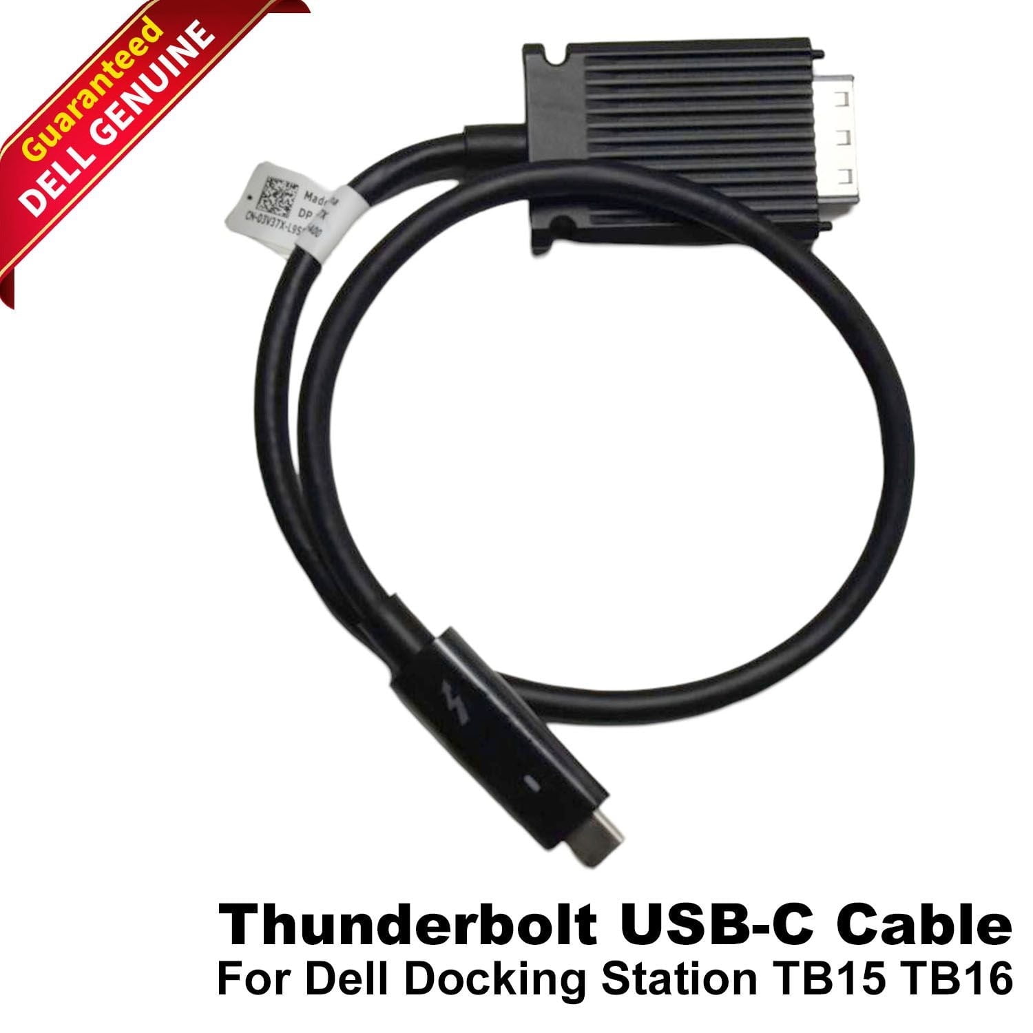 Dell Thunderbolt 3 USB‑C Cable for TB15/TB16 Dock – 3V37X / 5T73G ...