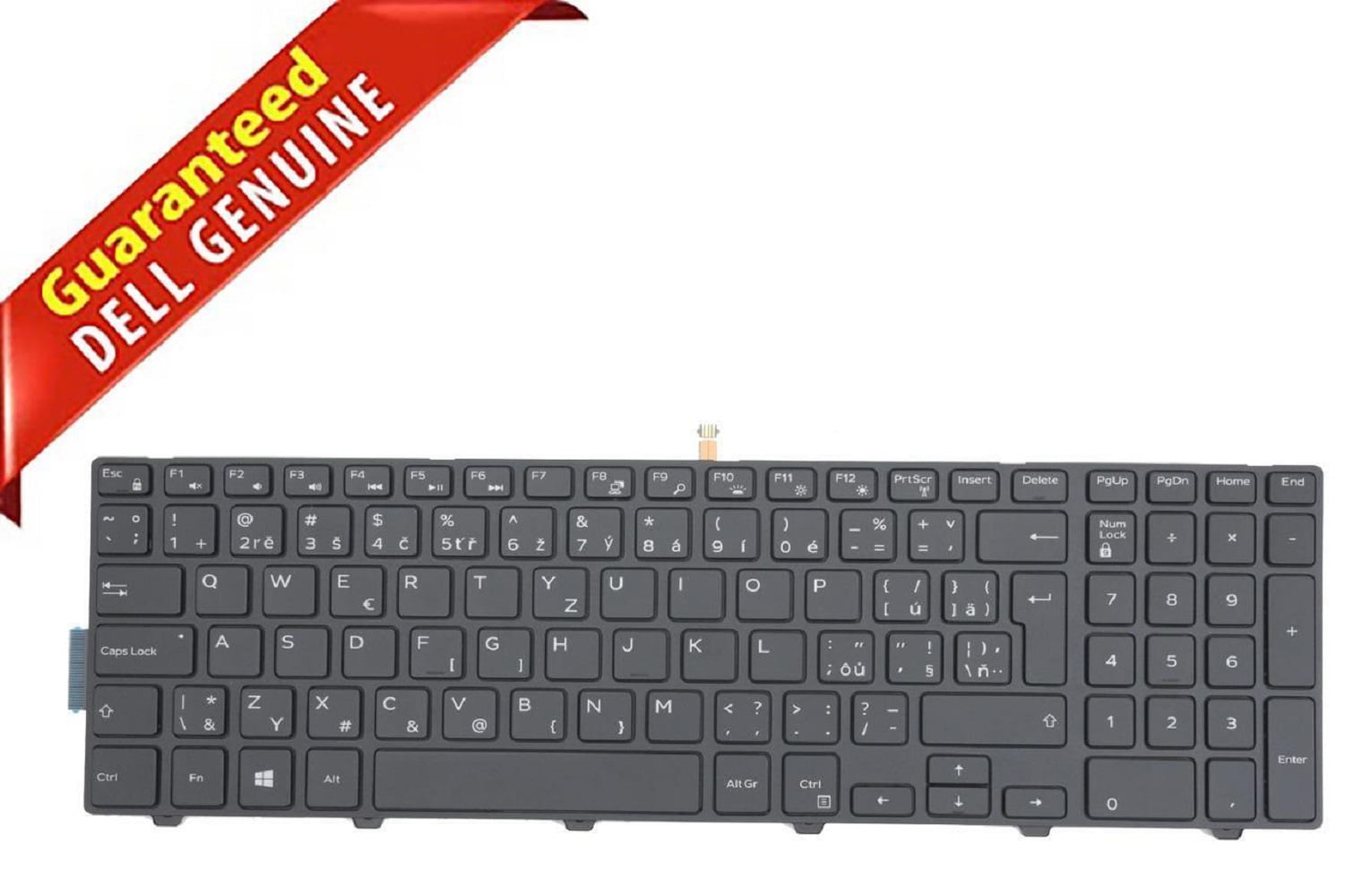 Genuine Dell Vostro 15 3572/3578 Czech/Slovak Backlit Keyboard - 0PDKK0 ...